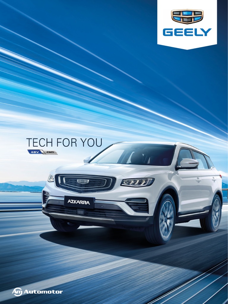 Geely Azkarra Ficha Tecnica | PDF | Airbag | Vehículos