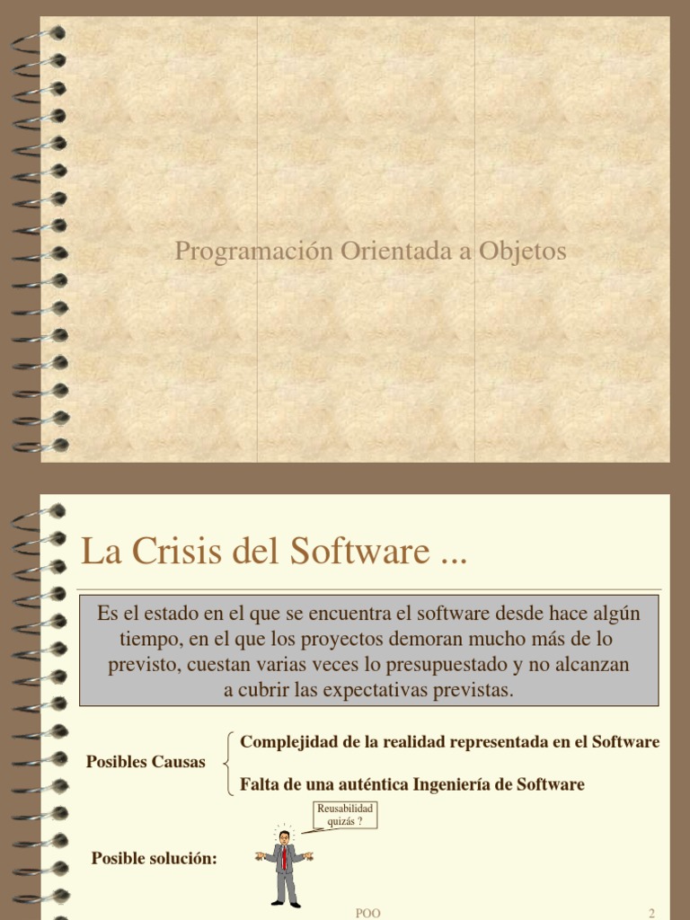 POO Lenguaje | PDF | Objeto (informática) | Herencia (Programación ...