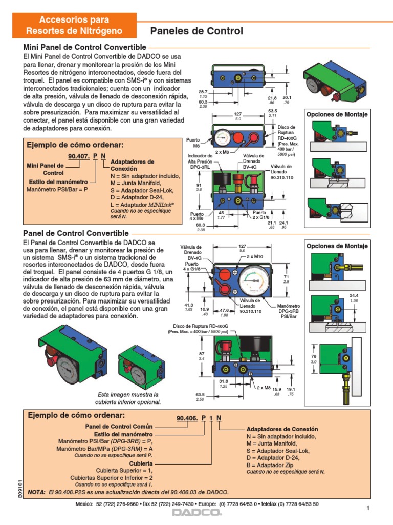 Span Control Panel Bulletin | PDF | Ingeniería Química | Ingeniería ...