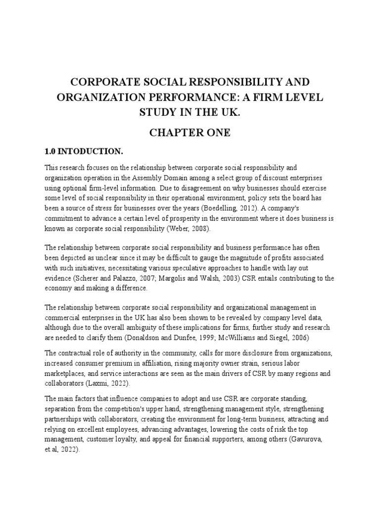 Corporate Social Responsibility | PDF | Corporate Social Responsibility ... Corporate Social Responsibility | PDF | Corporate Social Responsibility ...