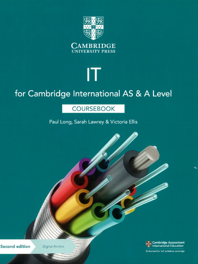 IT For Cambridge International AS A Level Coursebook Paul Long | PDF