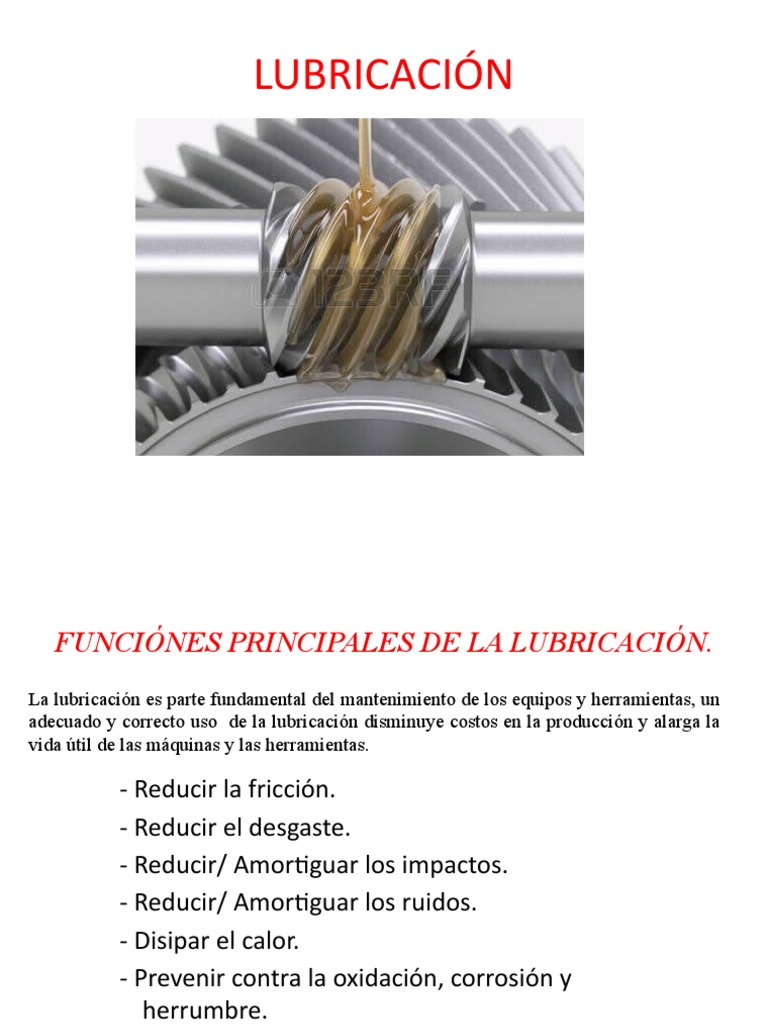 LUBRICACIÓN | PDF | Lubricante | Viscosidad