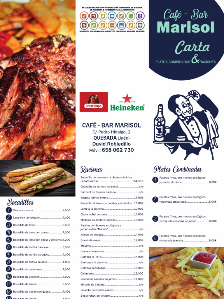 CARTA BAR MARISOL DEFINITIVA - Compressed | PDF