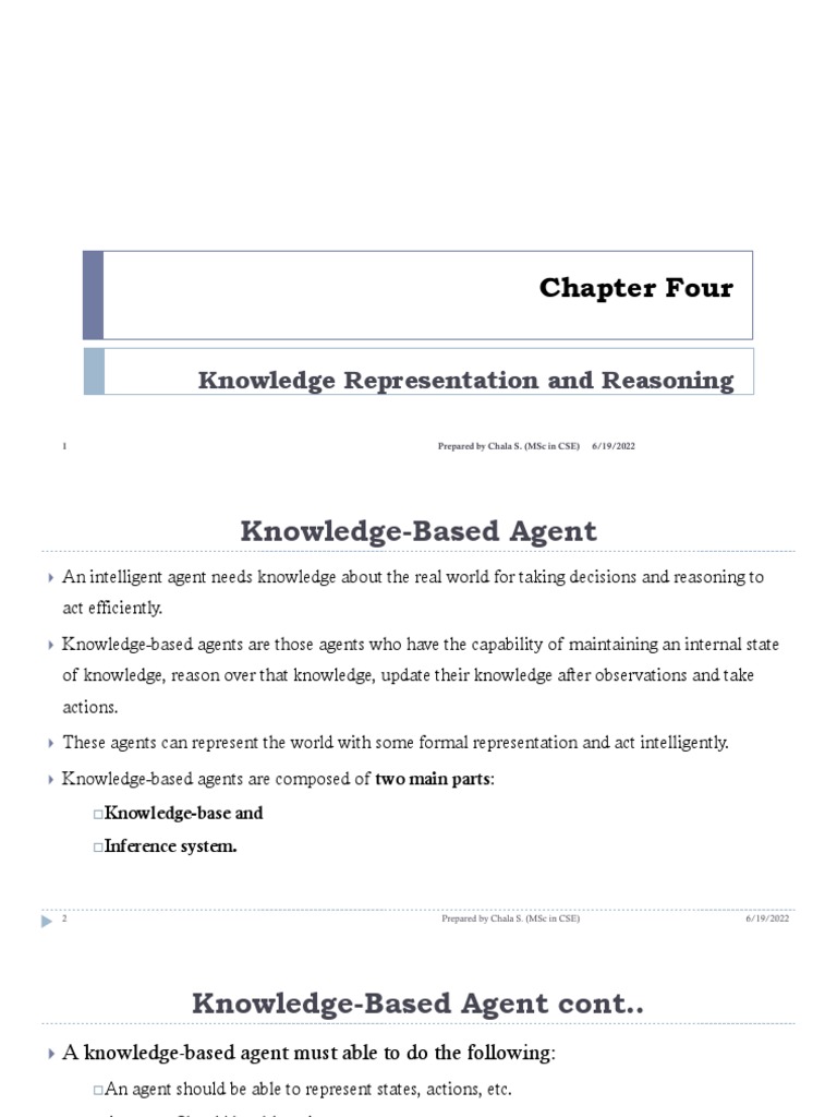 AI CH 4 | PDF | First Order Logic | Logic