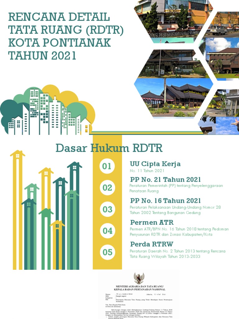 RDTR Kota Pontianak 2021 | PDF
