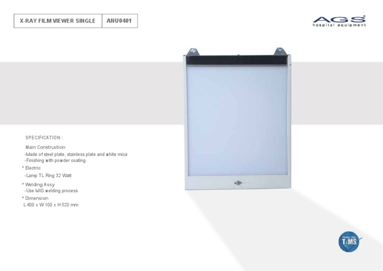 AGS Xray Single Viewer | PDF | Home & Garden | Technology & Engineering