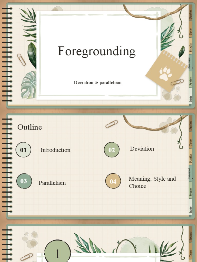 Foregrounding Techniques | PDF | Lexicon | Linguistics
