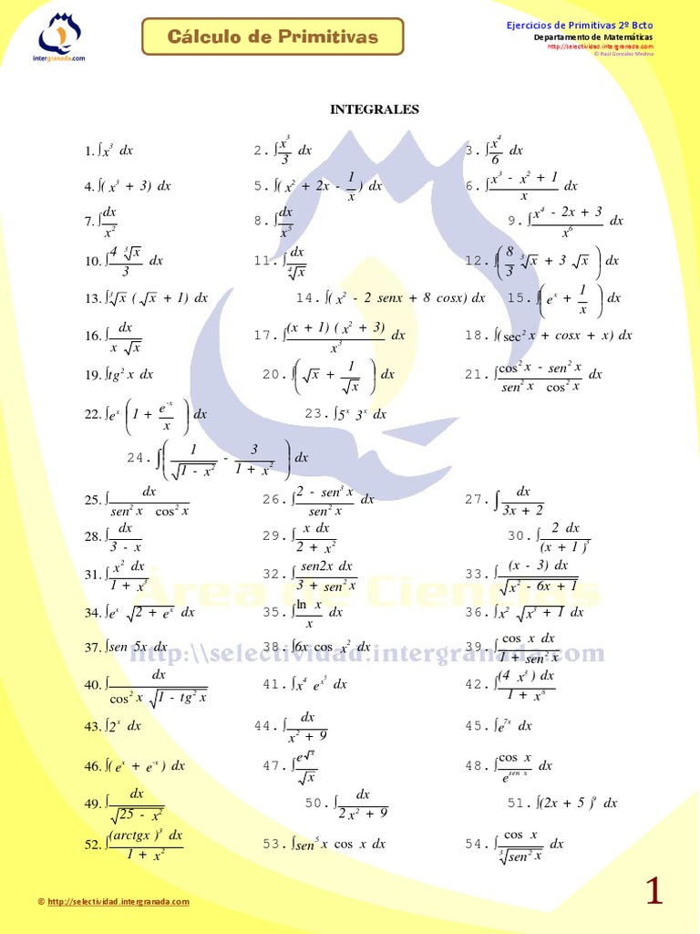 Integrales Intergranada | PDF