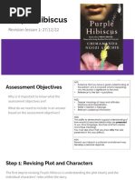 Purple Hibiscus: Growth and Identity | PDF | Prayer
