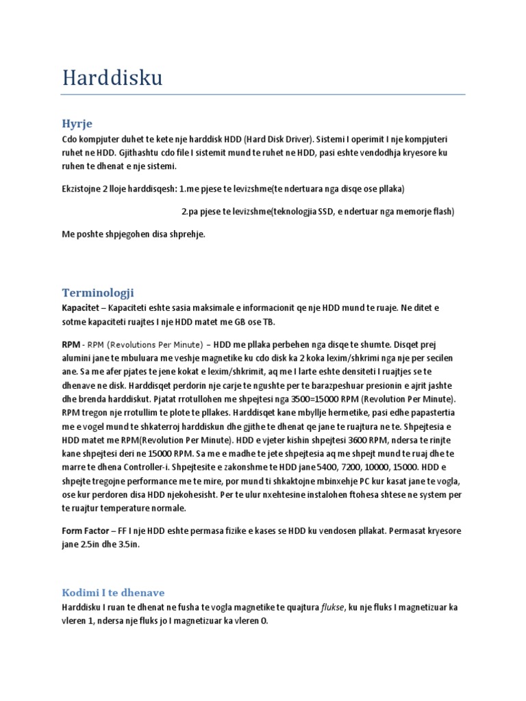 Hyrje Ne Informatike | PDF