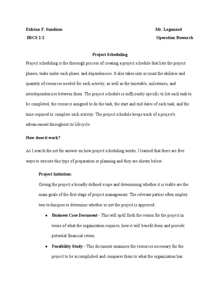 Asynchronous Activity 1 - Sundiam | PDF | Project Management | Business