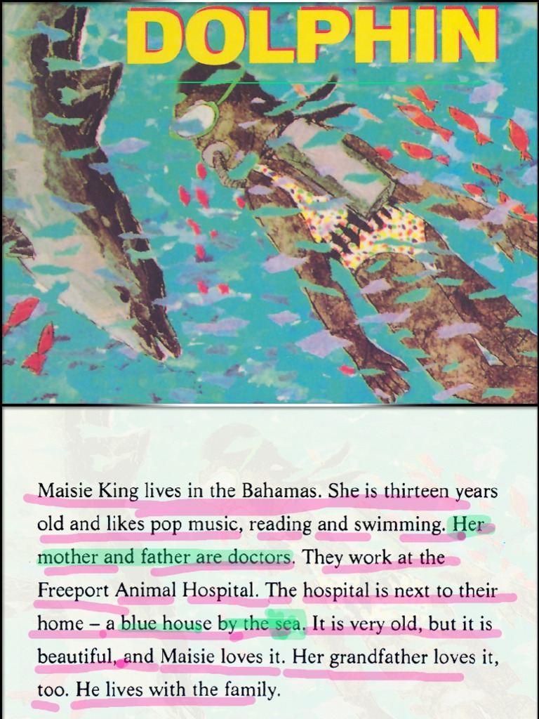 Stephen Rabley - Maisie and The Dolphin (EnglishOnlineClub - Com) | PDF