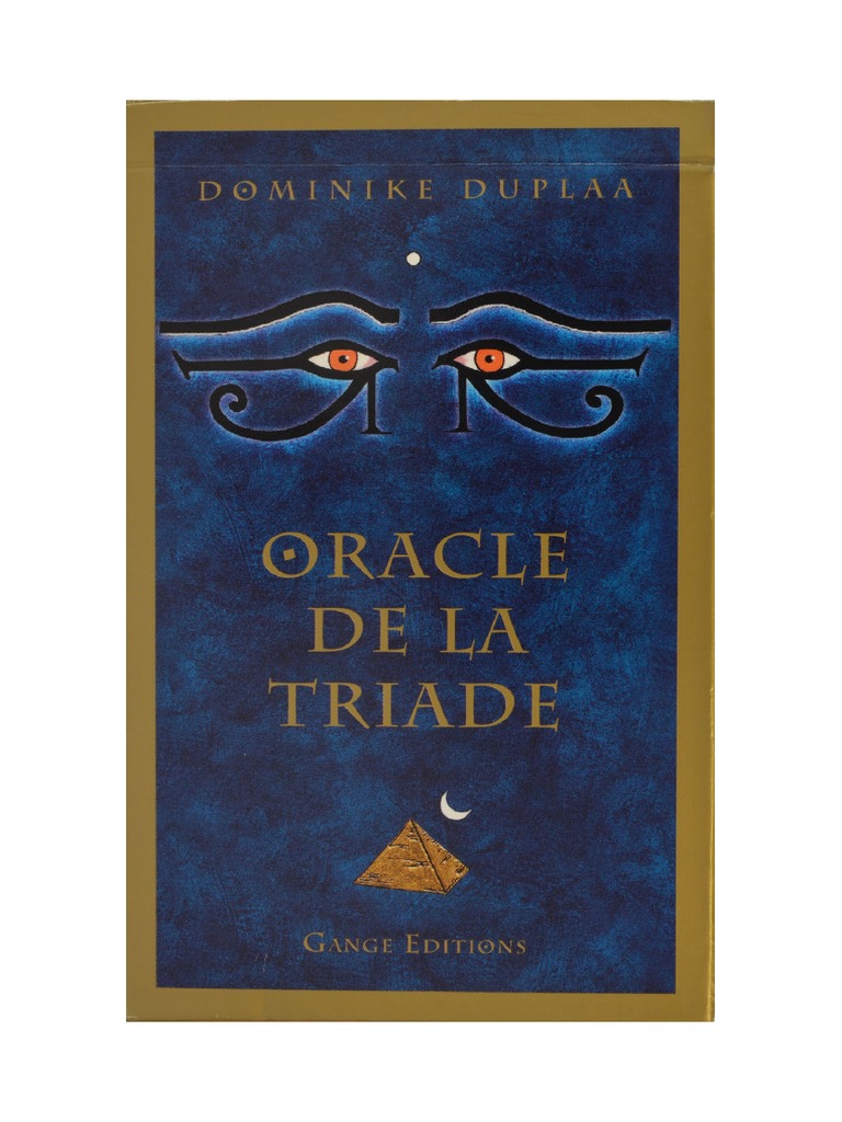 Oracle of The Triad | PDF | Love | Spirituality