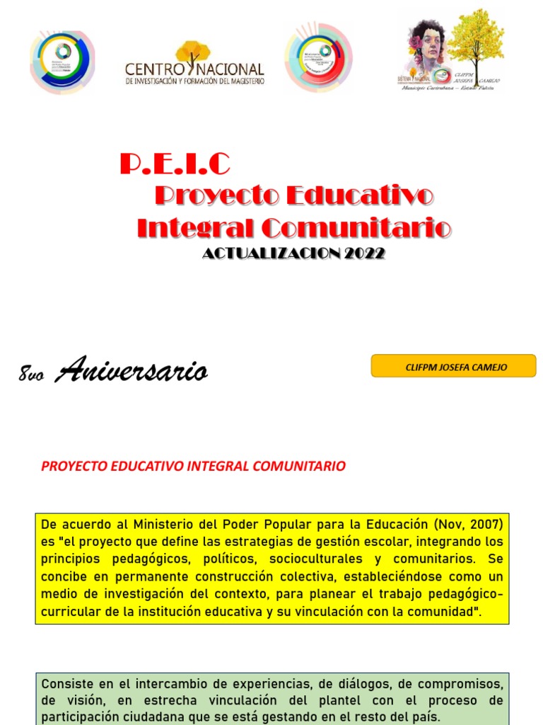 Peic 20222 | PDF | Evaluación | Planificación