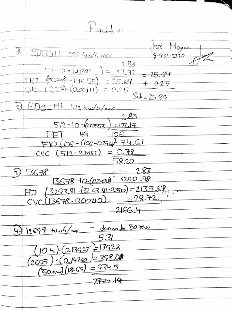 Parcial n#1 - José Mojica | PDF