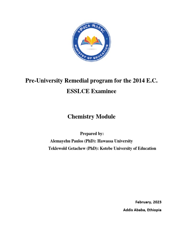 Chemistry Course Content | PDF | Chemical Bond | Chemistry