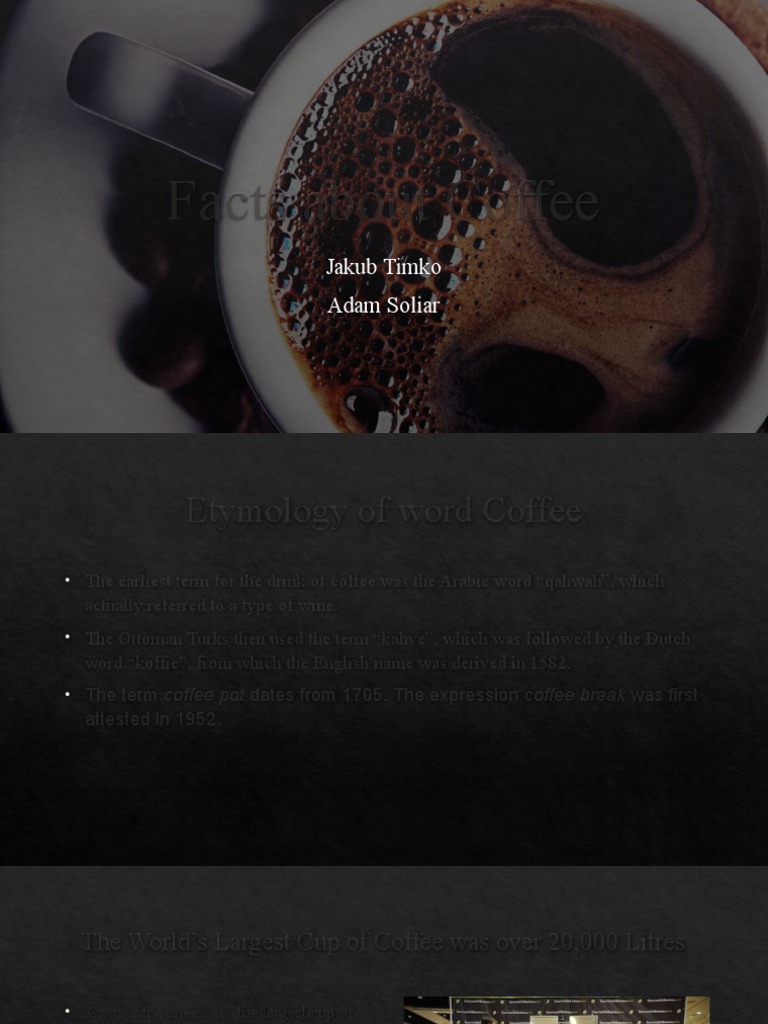 Facts About Coffee | PDF