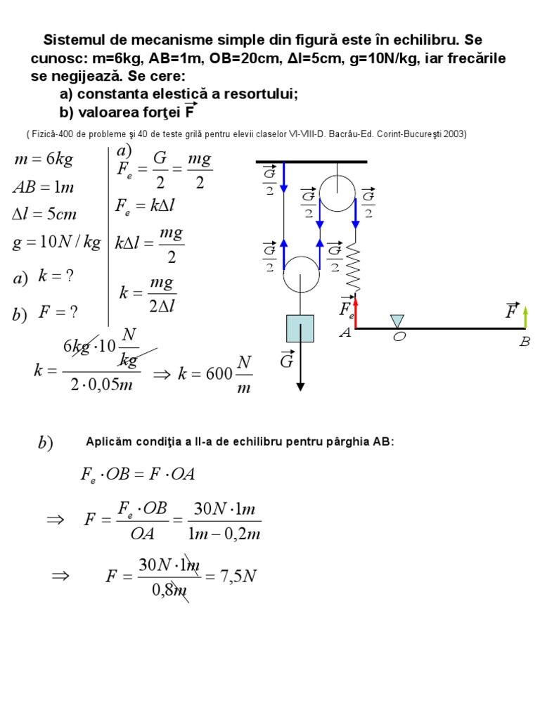 Sisteme de Mecanisme Simple-11 | PDF