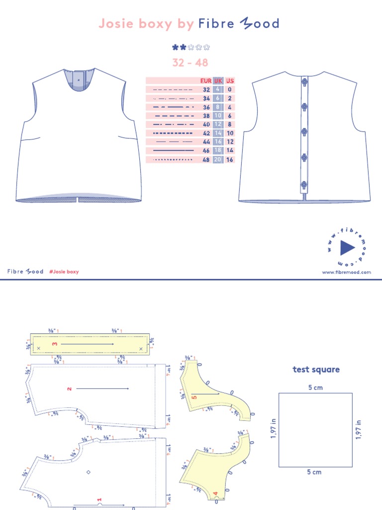 Josie Boxy A4 Us Letter PDF | PDF