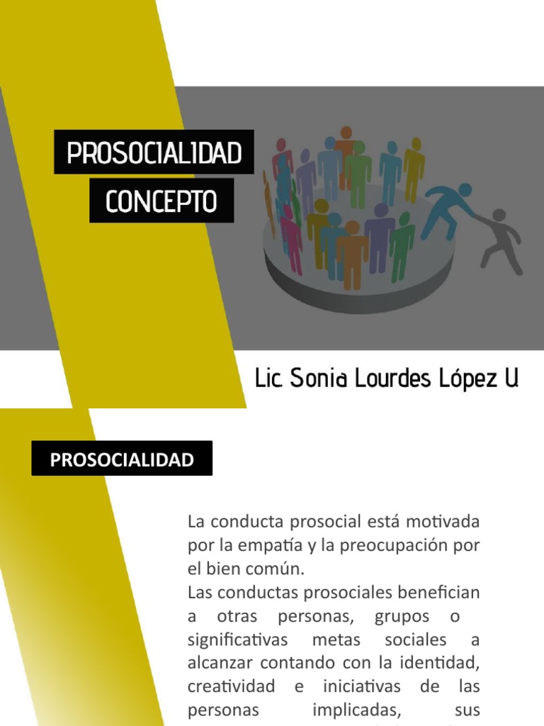 4 Prosocialidad | PDF | Comportamiento | Violencia