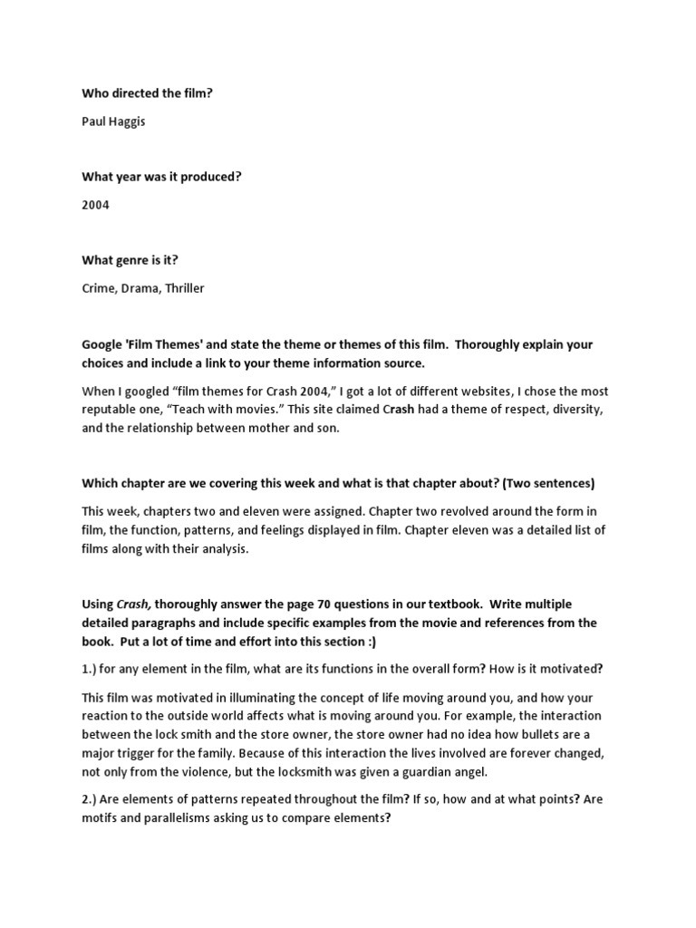 Crash Pdf Cognitive Science