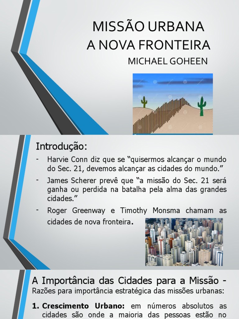 Michael Goheen Artigo | PDF | Teologia | Igreja católica