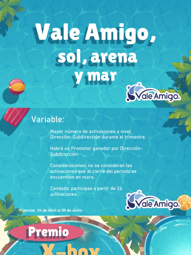 Vale Amigo, Sol, Arena y Mar | PDF
