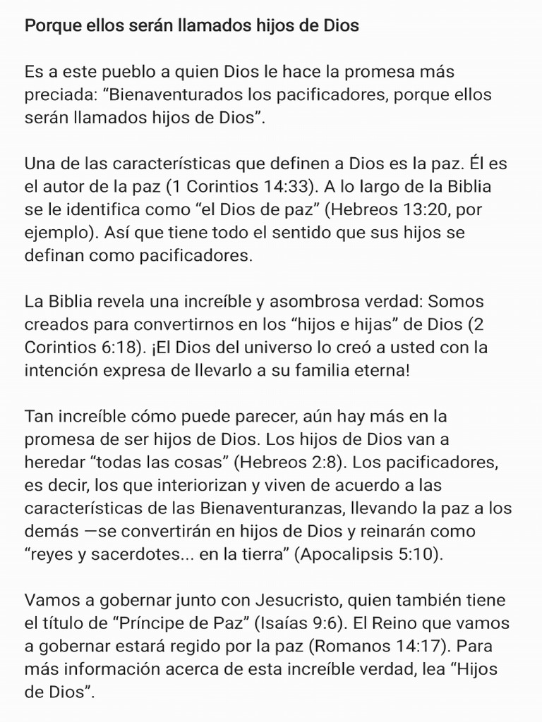 Pacificadores | PDF
