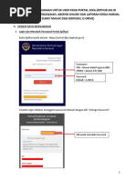 Panduan Penggunaan Aplikasi SHK | PDF