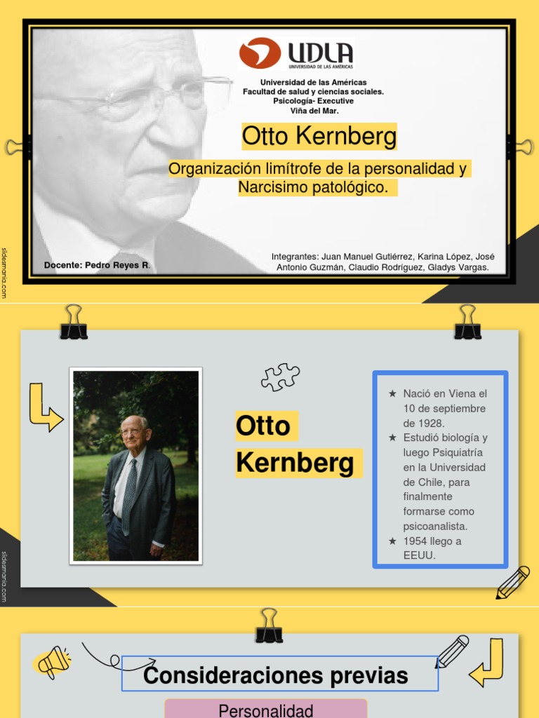 Narcisismo Patológico según Kernberg | PDF | Narcisismo | Sicología