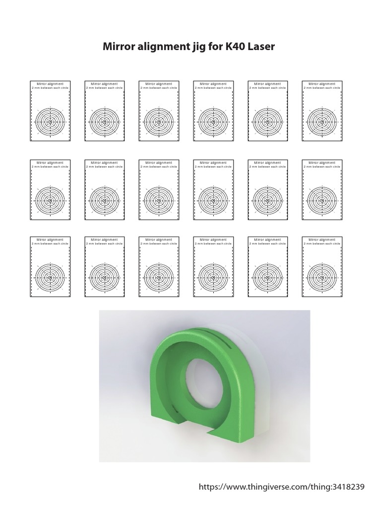 MirrorAlignmentJigPaper PDF | PDF