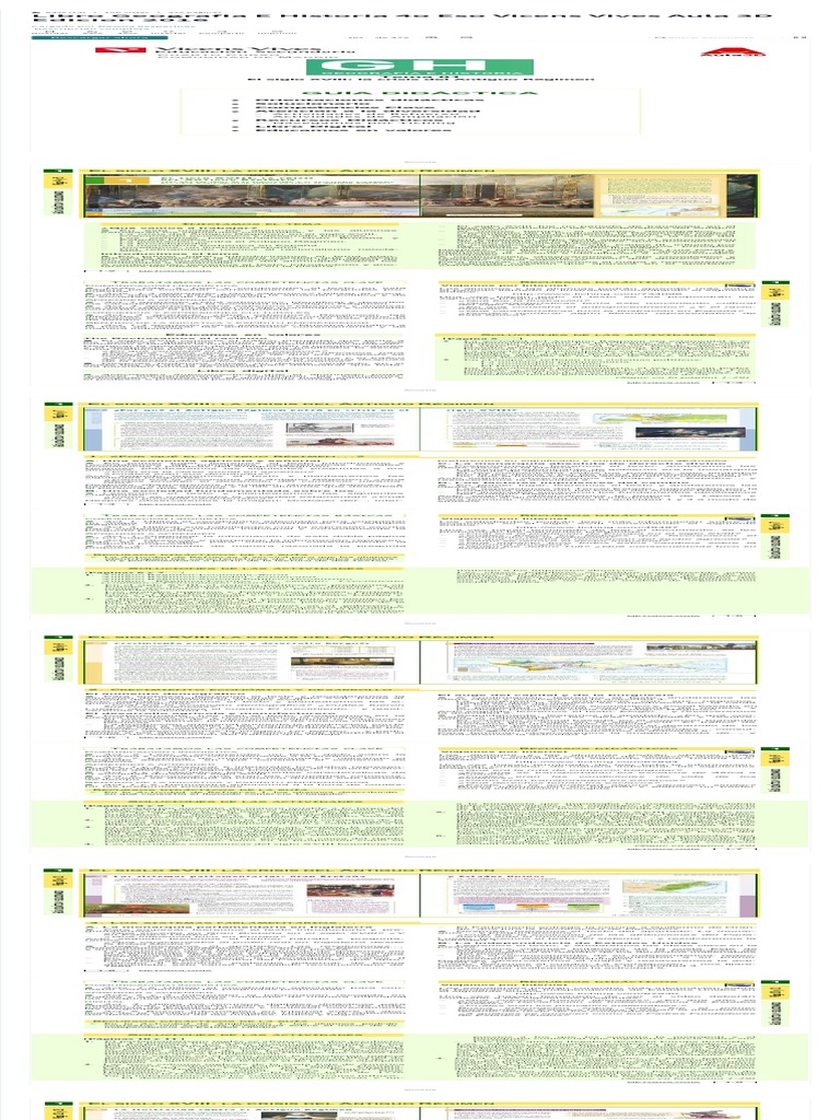 Libro GeografIa E Historia 4o Eso Vicens Vives Aula 3D Edicion 2016 PDF Era de Iluminacion ...