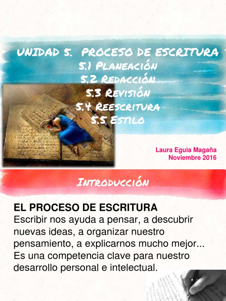 Proceso de Escritura | PDF | Información | Planificación