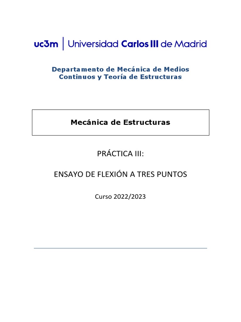 P3 Es PDF | PDF | Viga (Estructura) | Doblar