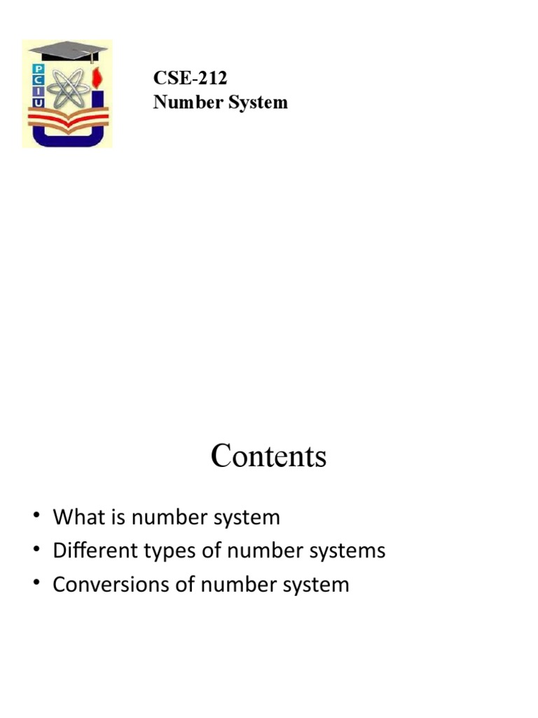 3.number System | PDF | Subtraction | Ebcdic