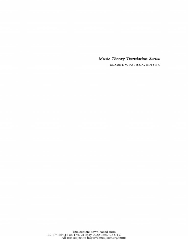 Musica Enchiriadis (Yale Music Theory Translation Series) (Raymond ...