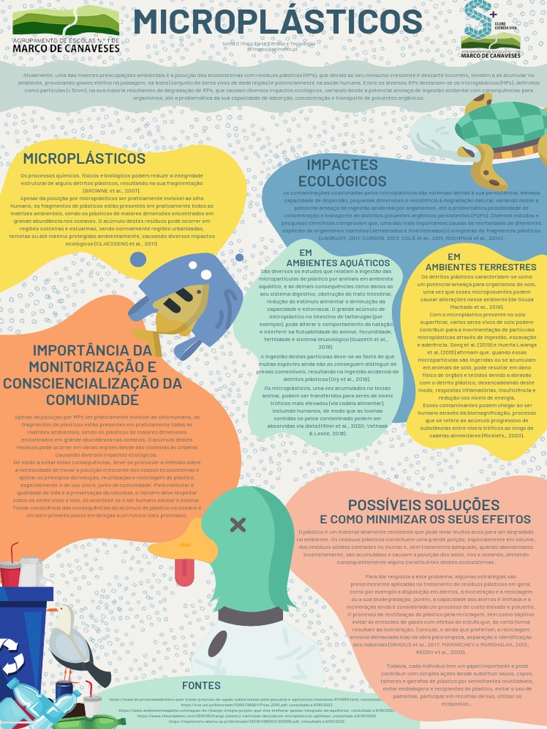 Poster Microplasticos | PDF | Ciência Ambiental | Materiais