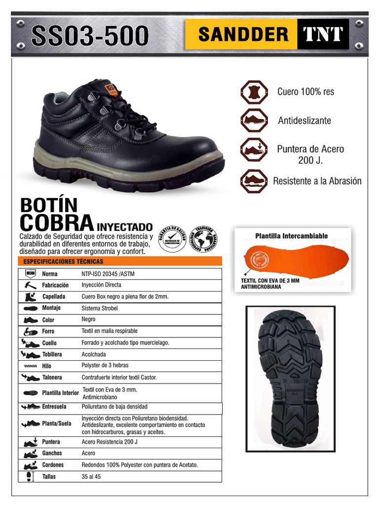 SS03-500 Cobra-1 PDF | PDF | Materiales