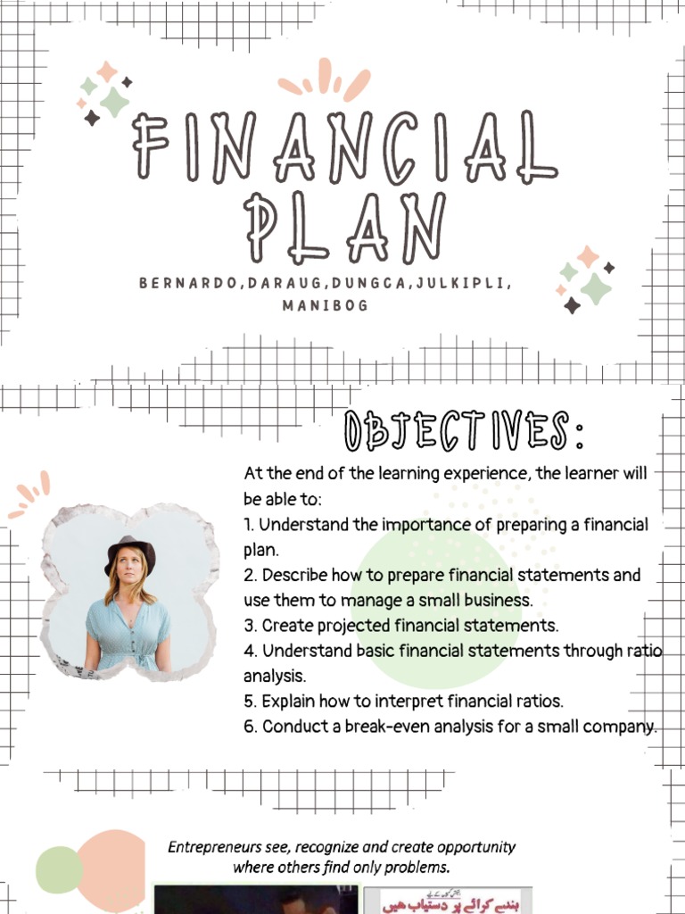 Guide to Developing a Comprehensive Financial Plan for Business ...