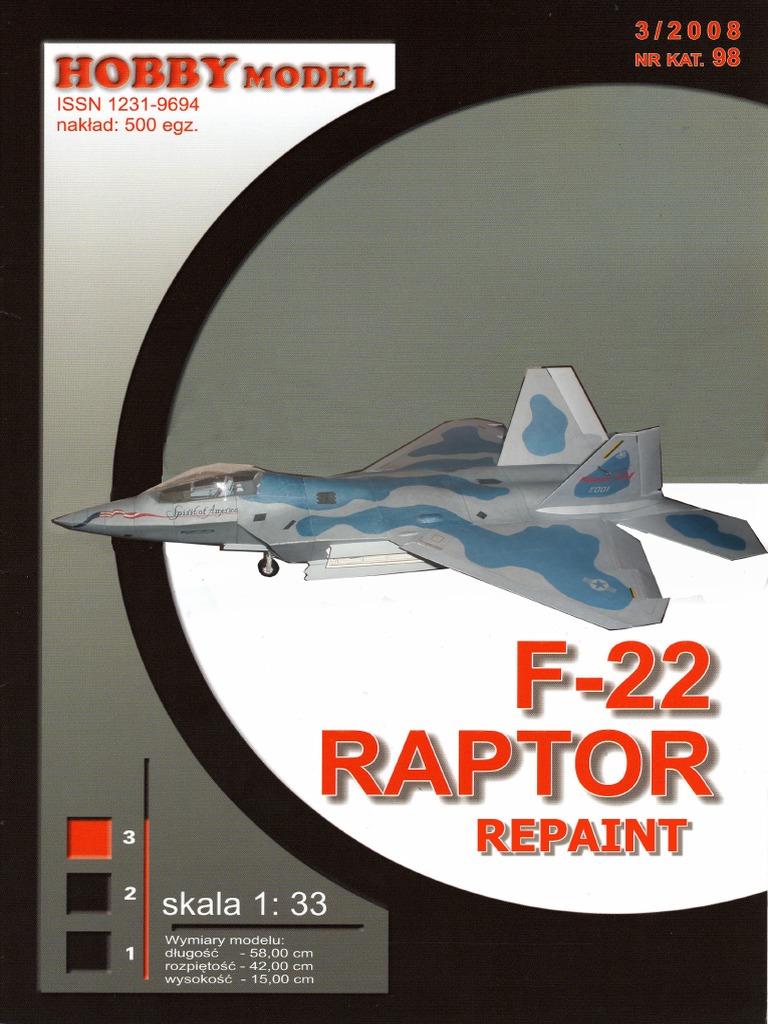 F 22 Raptor Repaint | PDF
