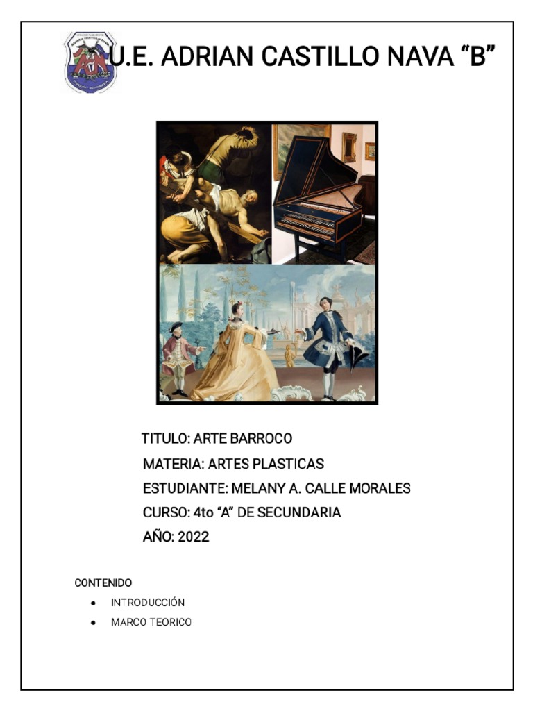El Arte Barroco | PDF