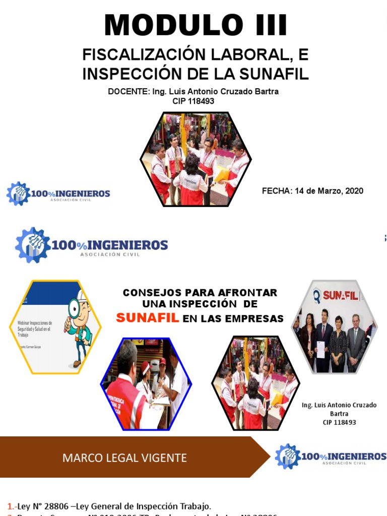 Fiscalización Laboral, e Inspección de La Sunafil | PDF | Multa (pena) | Justicia