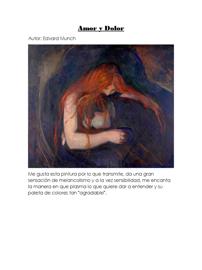 Amor y Dolor | PDF