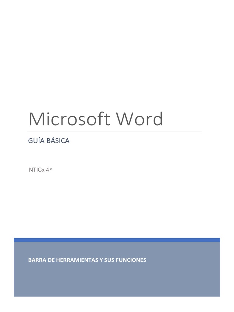 GUIA_WORD_BASICA_2020_R1UO7E8WEF46I7NZ7TWD | PDF | Microsoft Word ...