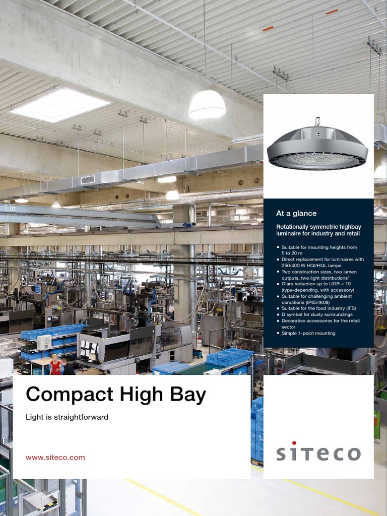 Compact High Bay Light: Simple, Efficient, and Versatile Lighting ...