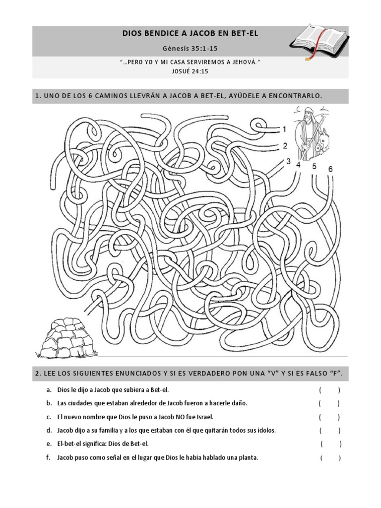 Dios bendice a Jacob en Bet-el | PDF