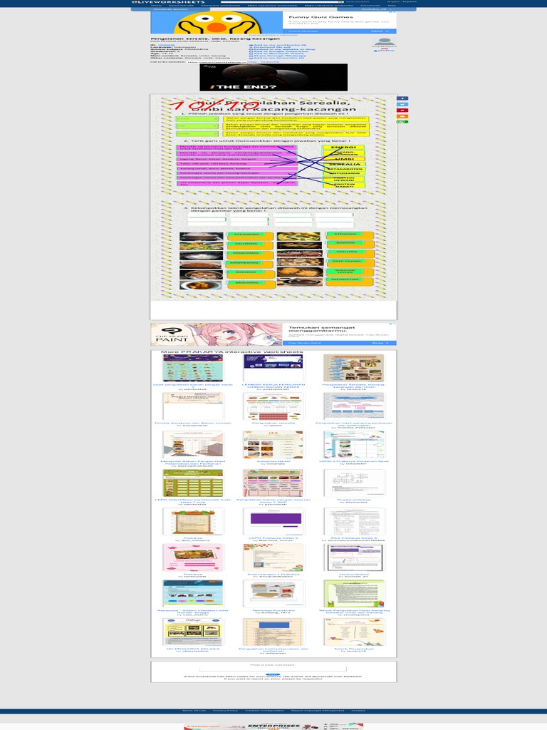 Live Worksheets Maker 3 Pdf Information Technology Software