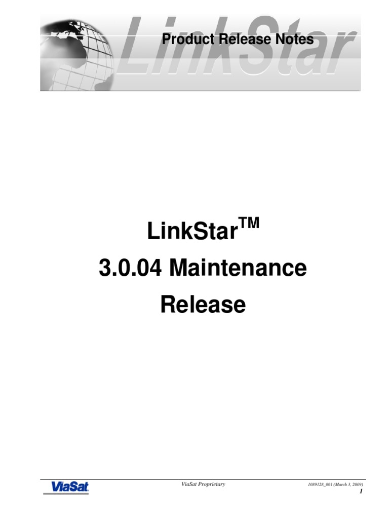 001 Linkstar Release 3 0 04 | PDF | Computer Architecture | Service Industries