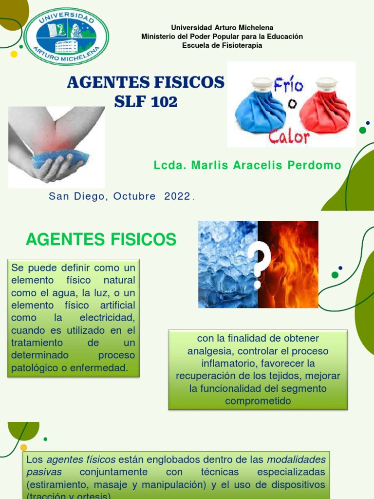 Agentes Fisicos en Fisioterapia | PDF | Ligero | Radiación electromagnética