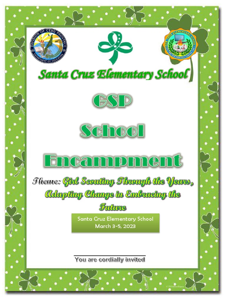 GSP Camp 2023 | PDF | Scouting | Outdoor Recreation